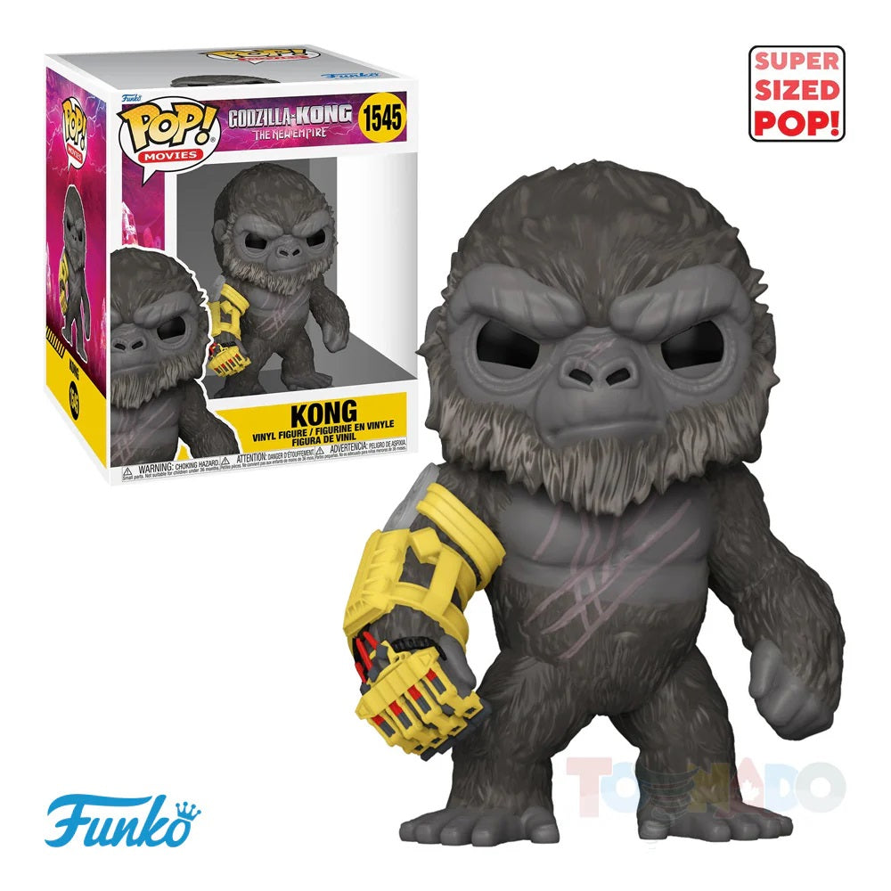 POP! MOVIES: GODZILLA X KONG THE NEW EMPIRE - KONG W/MECHANICAL ARM #1 ...